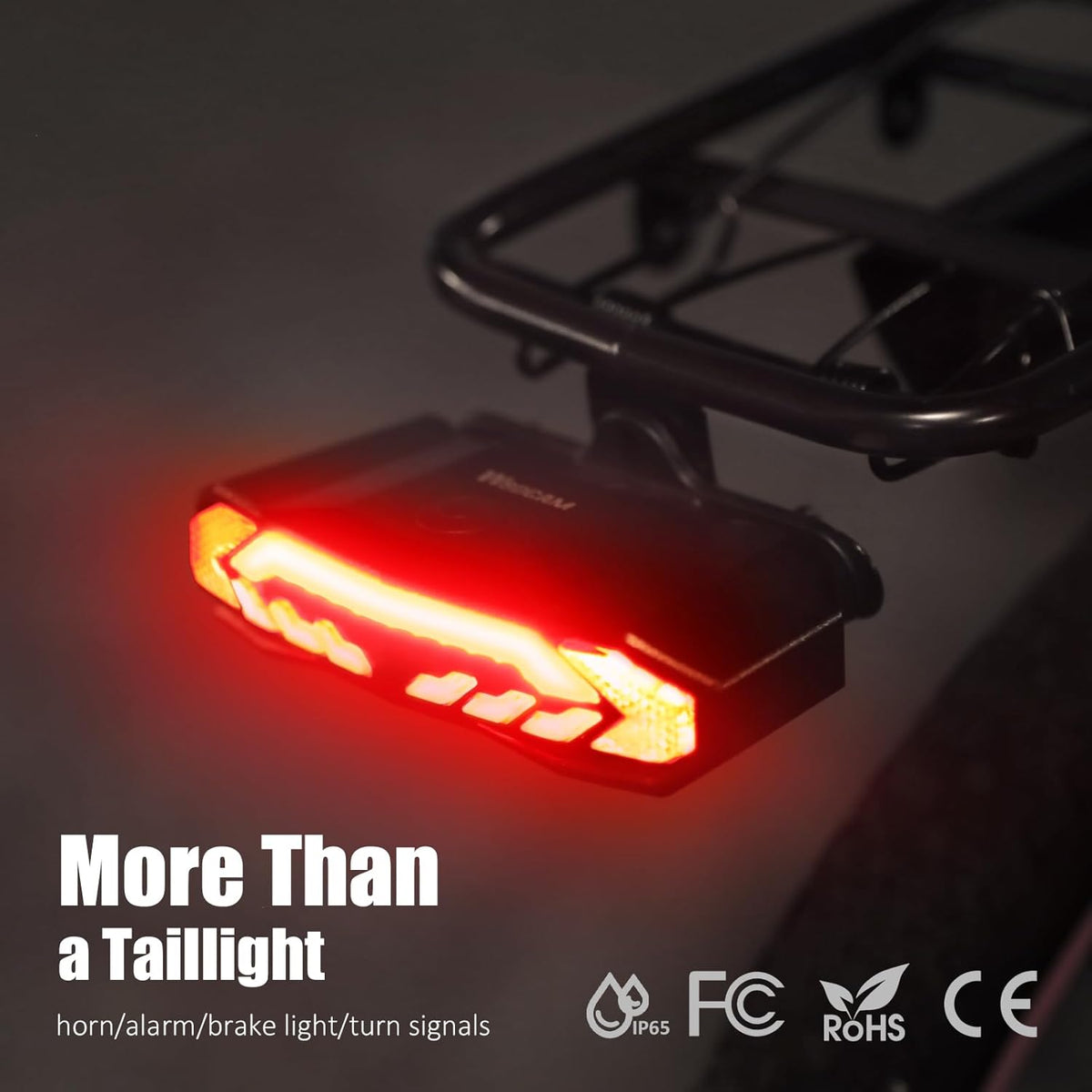 WSDCAM Smart Bike Tail Light – TRIPPER ELECTRIC BIKES